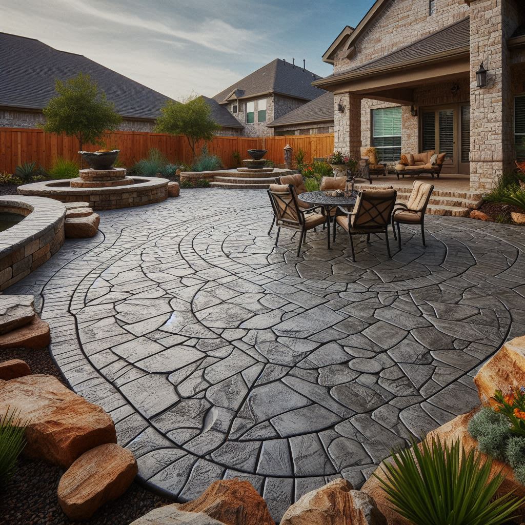 Stamped Concrete 1 Discover the benefits of stamped concrete